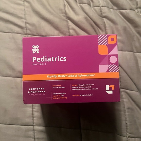 Other | Pediatrics Edition 3 Flashcards | Poshmark